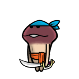 No.0826,なめこの海賊 | なめこ図鑑